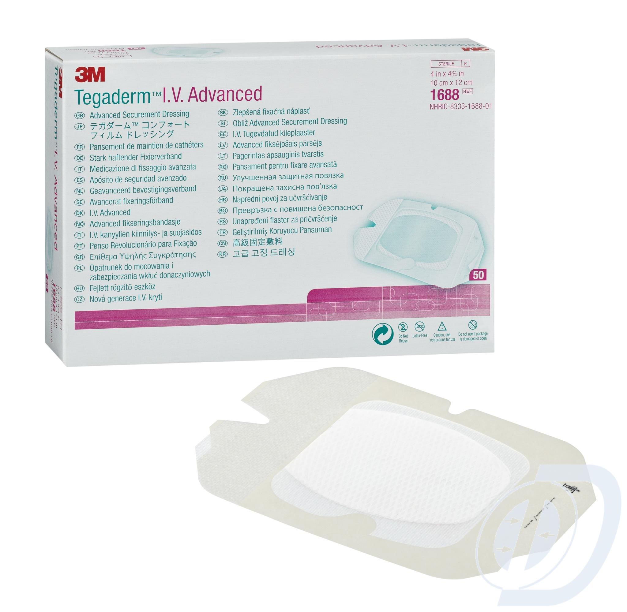 3M™ Tegaderm™ IV Advanced Securement Dressing 1688